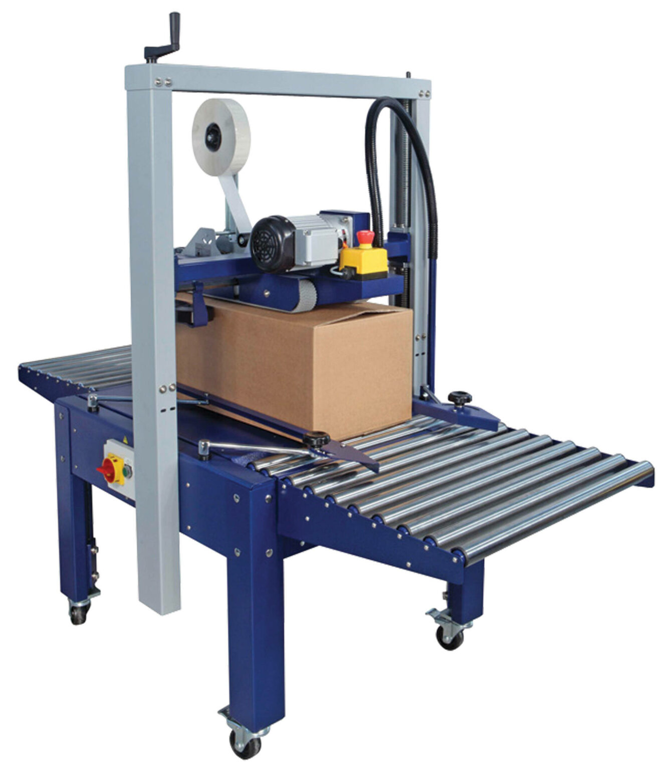 Scotcheuse mono-format semi-automatique • Algan-Sirec